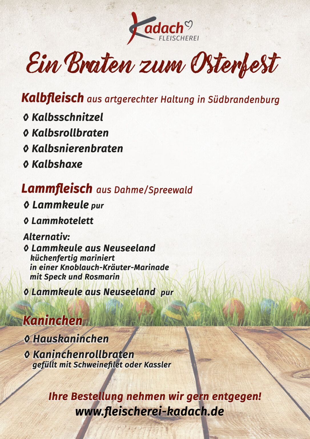 Die Kadach-Story - Fleischerei Kadach