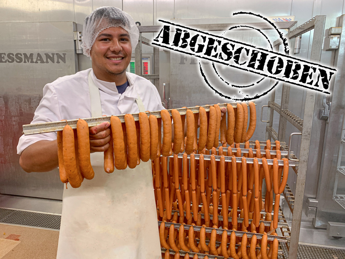 Heberth Abschiebung - Fleischerei Kadach